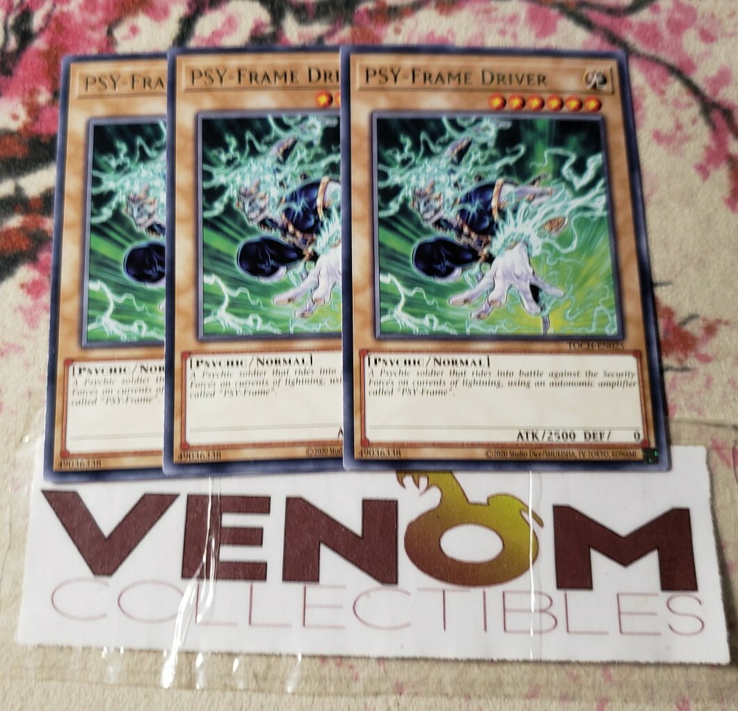 3x (M/NM) - *EURO* PSY-Frame Driver - TOCH-EN025 - Rare - Unlimited ...