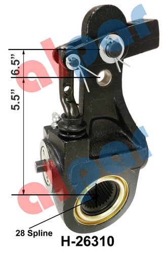 Slack Adjuster 28 Spline, 5.5-6.5", Automatic replaces 136.2831 ...