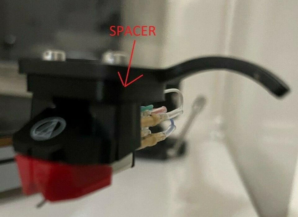 3D Printed 1/2" Standard Cartridge Headshell Spacers/Shims - Align ...