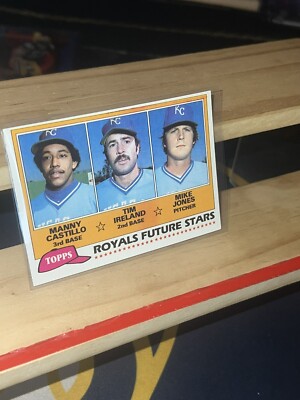 1981 Topps - Future Stars #66 Manny Castillo, Mike Jones, Tim Ireland ...