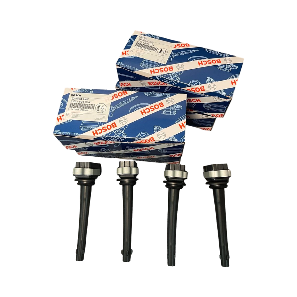 4X BOSCH Ignition Coils 0221604014 For 2007-12 Nissan Sentra 2.0L L4 ...
