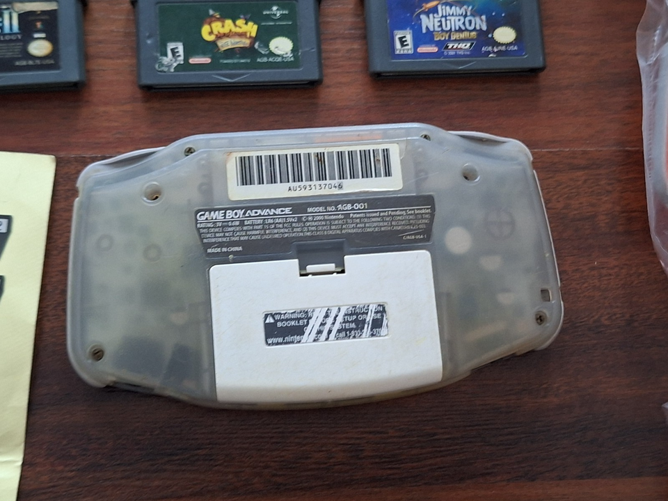 MIXED LOT NEW & USED Nintendo Game Boy Advance 8 GAMES 6 NEW SHELLS ...
