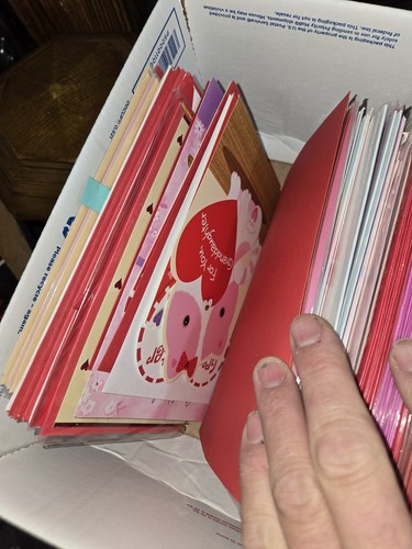 100 Valentines Day Card Pack W/Envelopes *548 | eBay