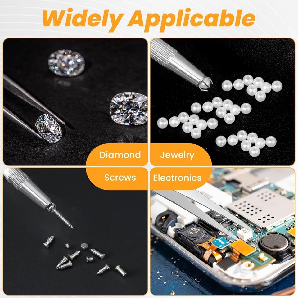4Pcs Piercing Tools for Changing Jewelry, 4 Claw Piercing BallGrabber ...