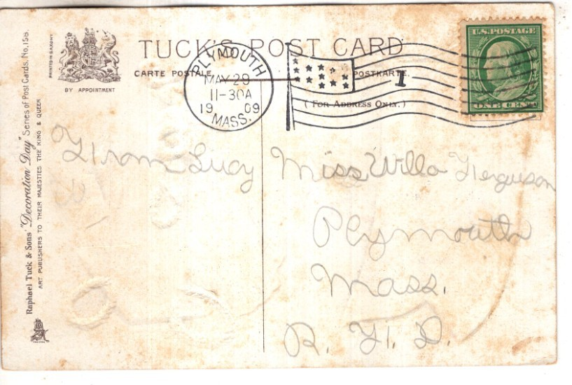 ANTIQUE PATRIOTIC Postcard (RAPHAEL TUCK) "BANNERS WAVE AND FOLD ABOUT THE..." | eBay