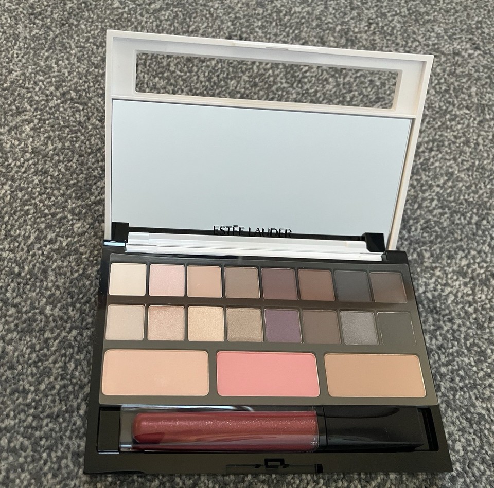 Estee Lauder Pure Color Envy Eyeshadow & Blush Palette With Lipgloss ...