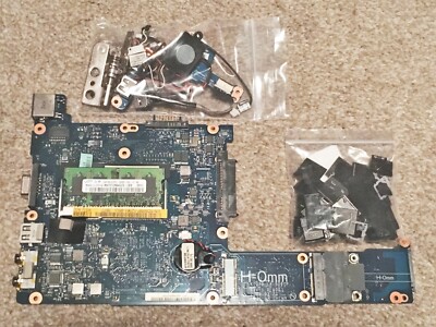 Lot of Dell Inspiron Mini 1011 Parts - includes motherboard (WORKING ...