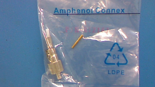 AMPHENOL CONNEX 112161 BNC Female to RG179 Coax Connector; Lot of 5; US ...