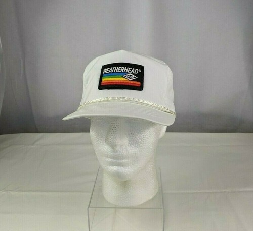 Retro White Weatherhead DANA Trucker Hat Adjustable Snapback Ball Cap ...