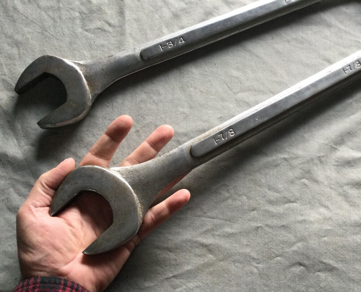Large Combination Wrench 12 Point - 1-7/8" And 1-3/4" - Lot Of 2 | eBay