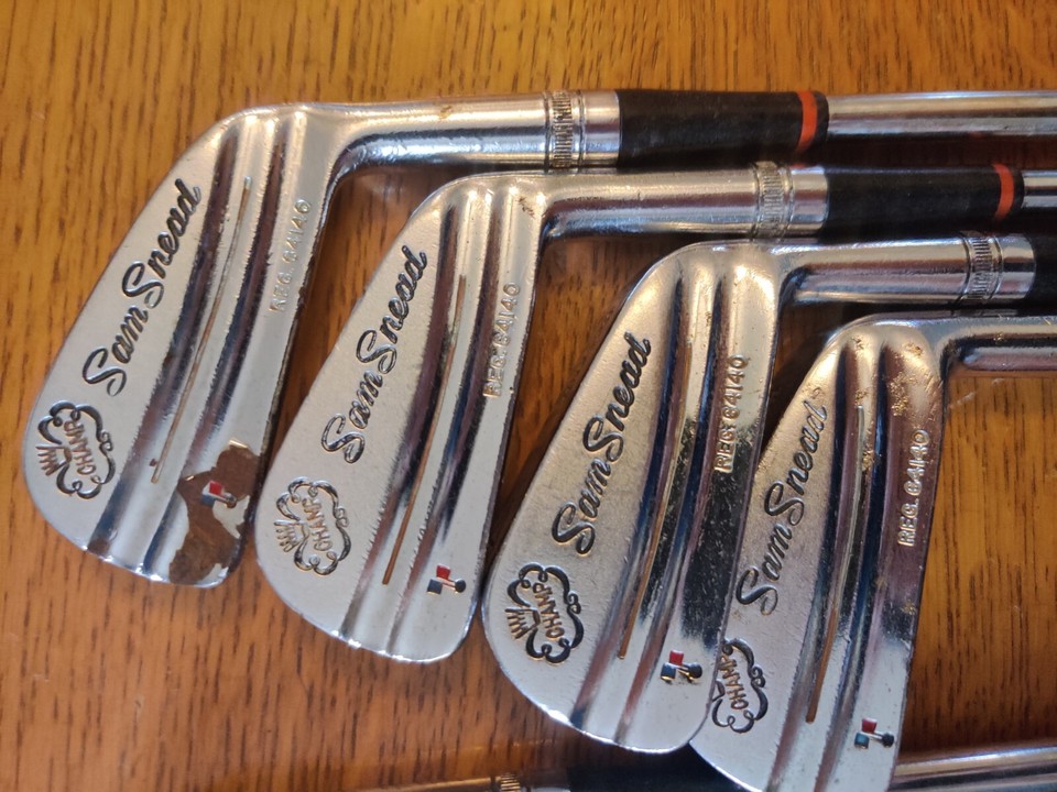 Vintage Wilson Sam Snead Championship Iron Set 3-PW #64140 Right Hand ...
