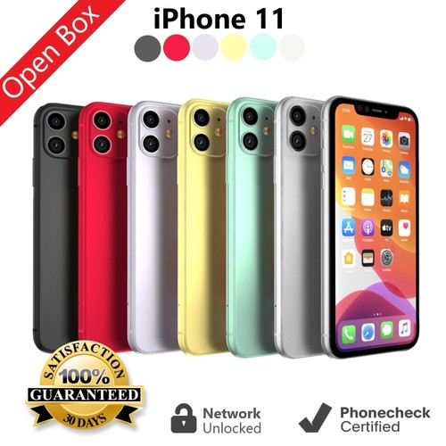 Apple iPhone 11 - 64GB | 128GB (Unlocked) A2111 (CDMA + GSM) Smartphone ...