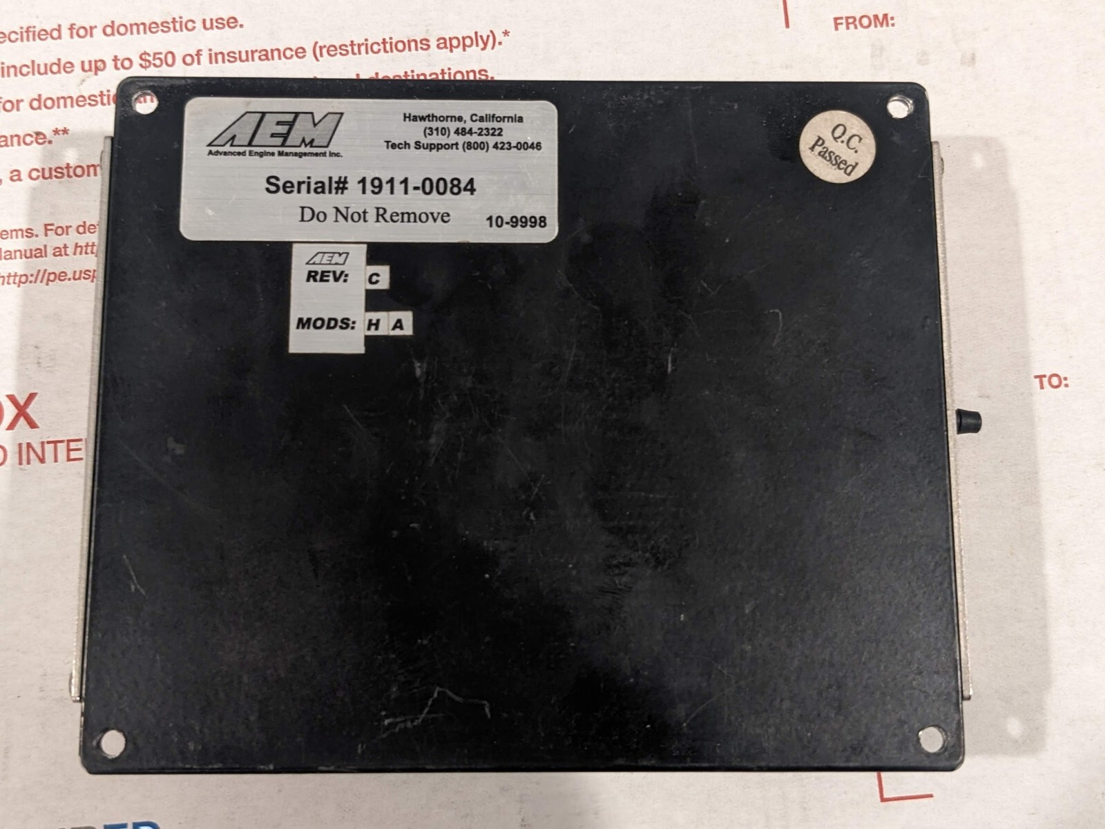 AEM FIC 6 FUEL IGNITION CONTROLLER WITH HARNESS! f/ic 30-1911 FOR HONDA ...