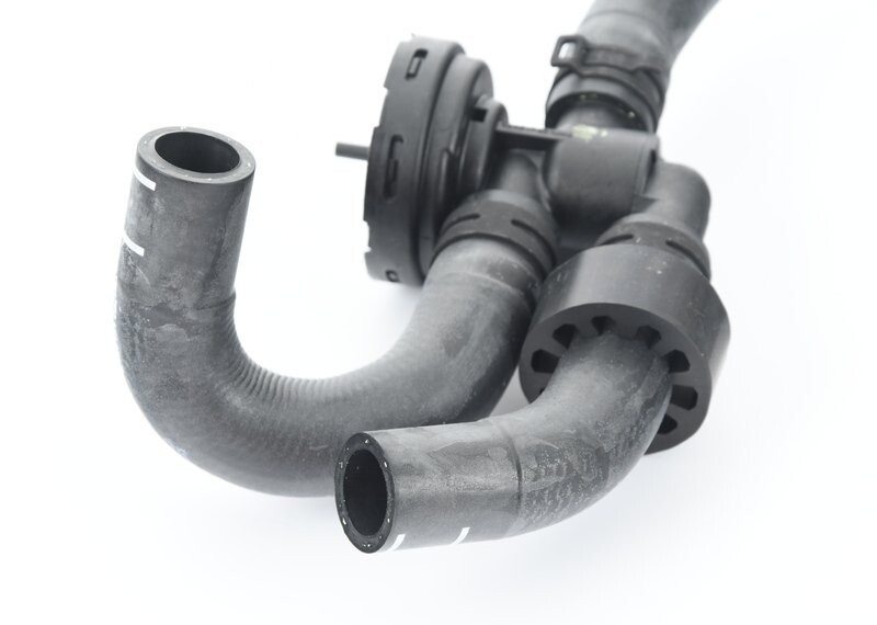 VW Touareg 7P5 7P6 Coolant Hose With Valve Genuine 7P0122073B | eBay