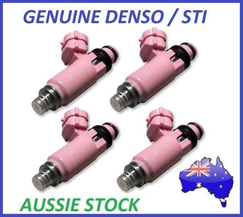 Pink 550cc 565cc fuel injectors for STI Impreza WRX Forester GDA GDB ...