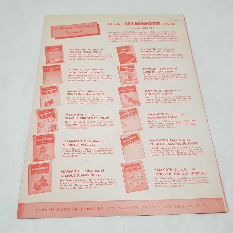 That Lucky Old Sun Vaughn Monroe photo by Haven Gillespie Beasley Smith ...