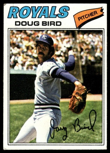 1977 Topps Doug Bird Kansas City Royals #556 | eBay