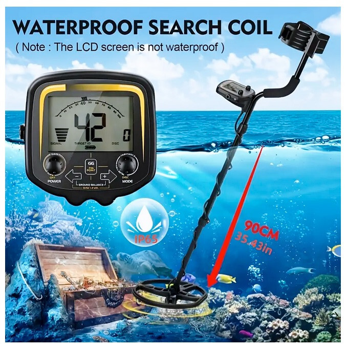 TIANXUN TX 850 Metal Detector, Very Sensitive, Discrimination, Ground ...