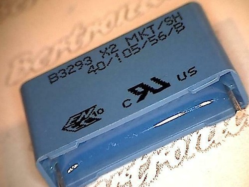 B3293 X2 MKT / SH3293 capacitor Polyester [8pcs] Epcos 0.22uF 305V AC ...