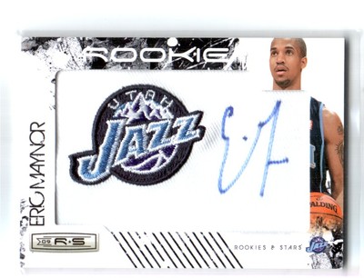 NBA Eric Maynor 2009-10 Panini Utah Jazz VCU Autograph Rookie Card SN ...