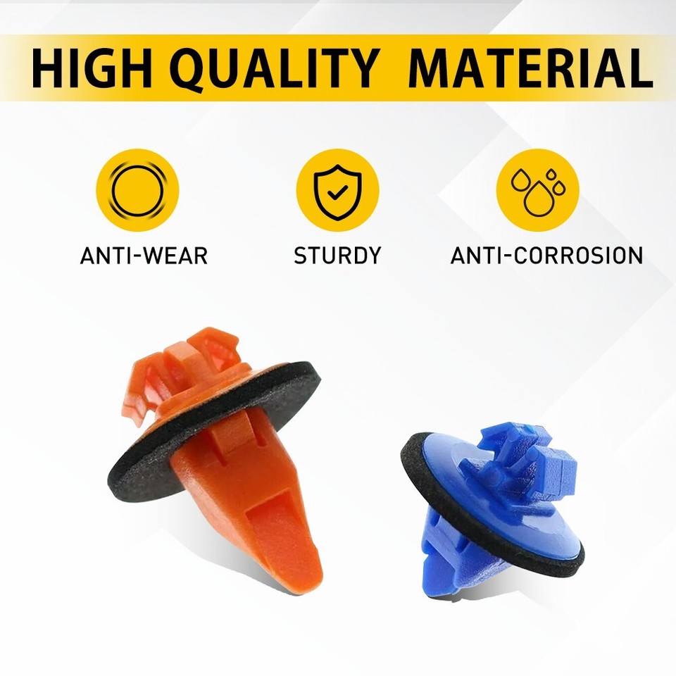 Fender Flare Retainer Clips Fits For Toyota Tacoma 4 Runner Sequoia FJ ...