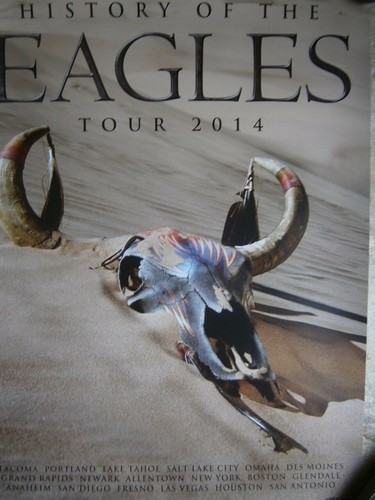 The Eagles tour 2014-history of the eagles poster | eBay