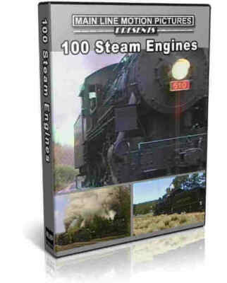 102 Steam Engines on one DVD - Main Line Motion Pictures Train Video | eBay