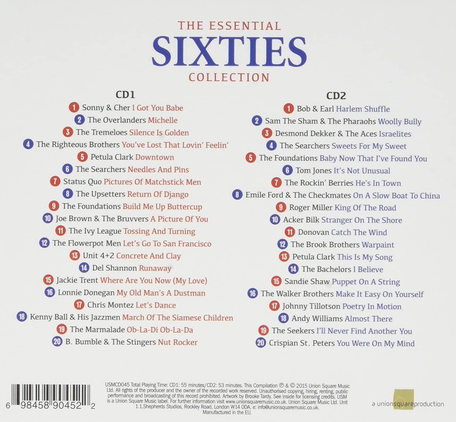 The Essential Sixties Collection - 2 CD's/NEU/OVP | eBay