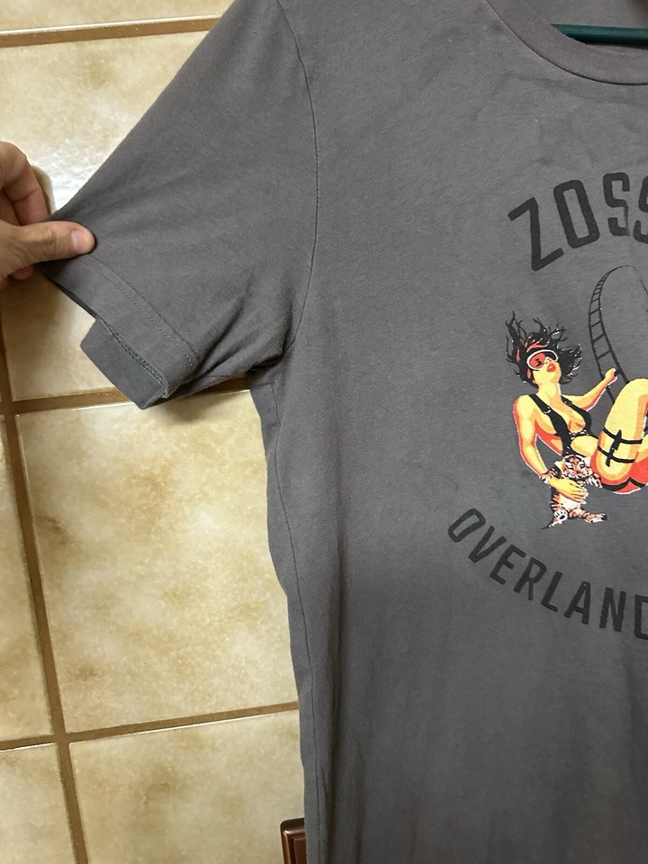 Canvas Men’s T-Shirt, Pinup Girl, Zossed Overland Support, Military ...