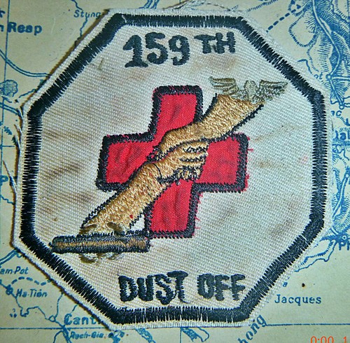 Original Patch - HANDS FROM ABOVE- US 159th DUSTOFF MEDEVAC - Vietnam ...