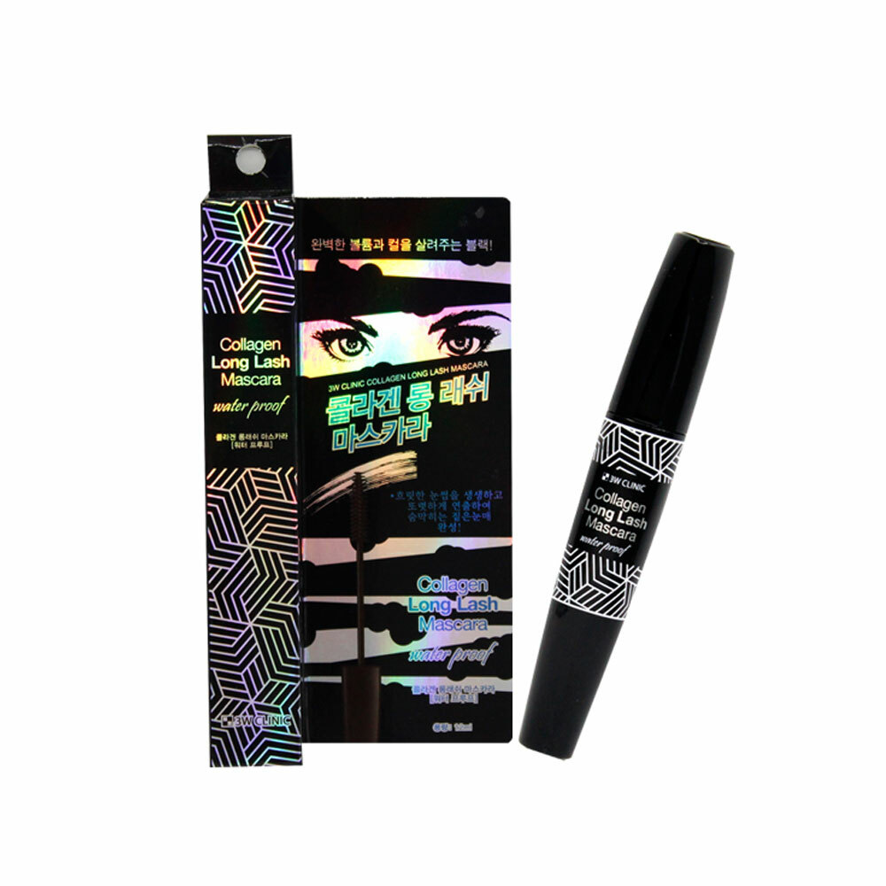 [3W CLINIC] Collagen Long Lash Mascara - 12ml / Free Gift | eBay