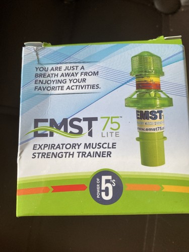 EMST 75 Lite, Expiratory Muscle Strength Trainer New | eBay