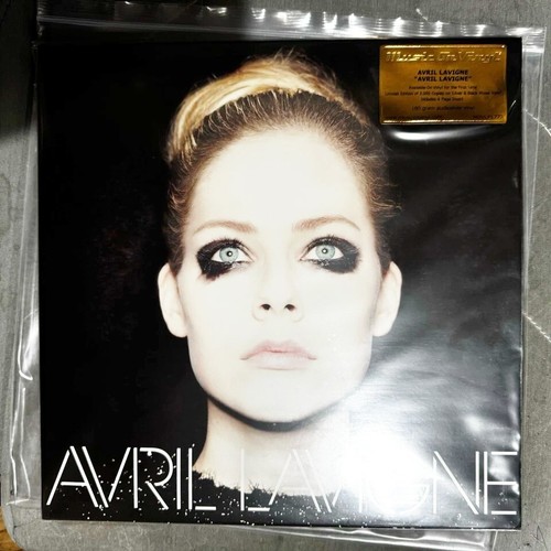 Avril Lavigne Self-Titled Album Silver & Black Vinyl Limited Edition ...