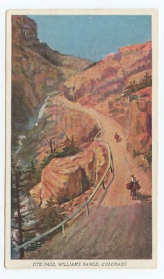 Ute Pass Williams Range Colorado Postcard | eBay
