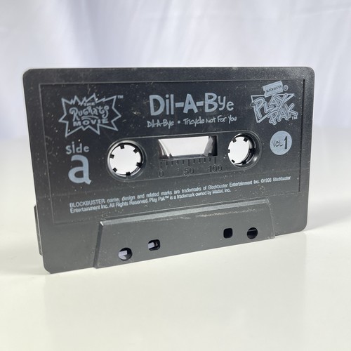 RUGRATS MOVIE - Dil-A-Bye - Cassette Tape - Blockbuster Play Pak Volume ...