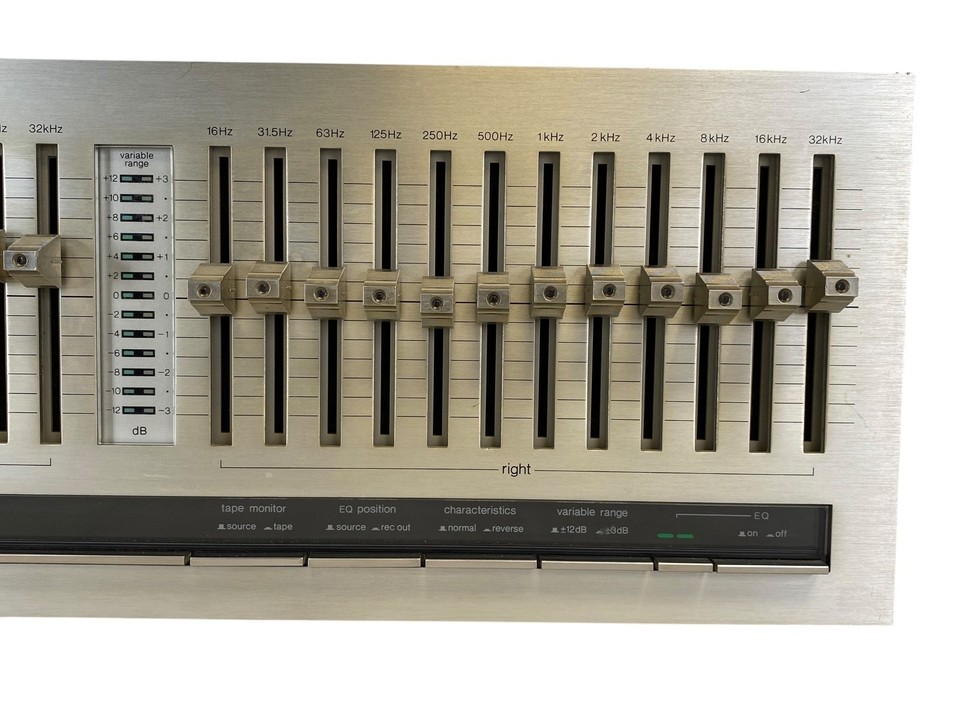 TECHNICS SH-8020 STEREO FREQUENCY EQUALIZER VINTAGE | eBay