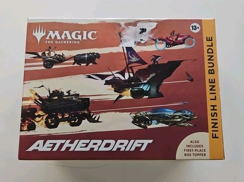 BRAND NEW Magic The Gathering Aetherdrift Finish Line Bundle box - FREE ...
