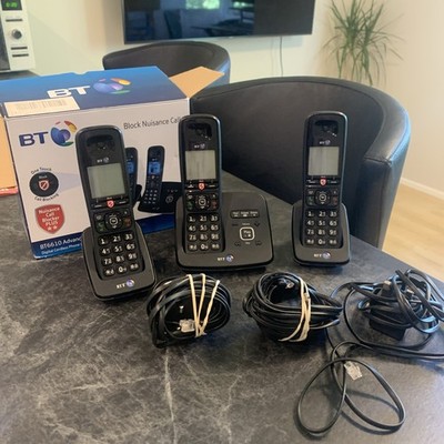 BT 6600 Digital Cordless Telephone with 2 Additional Expansion Handset ...