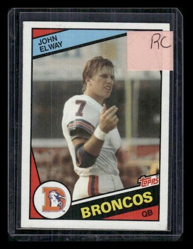 1984 Topps #63 John Elway RC Rookie Denver Broncos | eBay