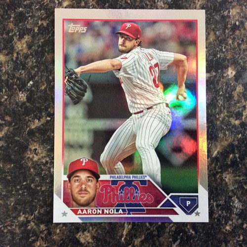 2023 Topps Rainbow Foil #278 Aaron Nola Philadelphia Phillies | eBay