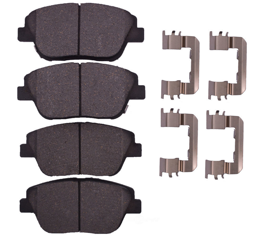 Dash 4 Brake CD1444 Disc Pads and Brake Shoes - Disc Brake Pad Set ...