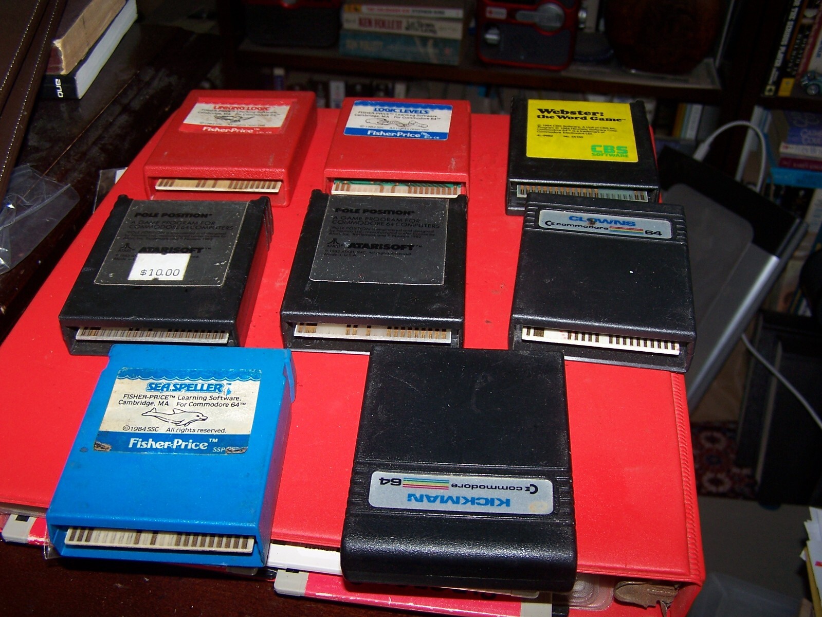 Lot of 7 Commodore 64 cartridges | eBay