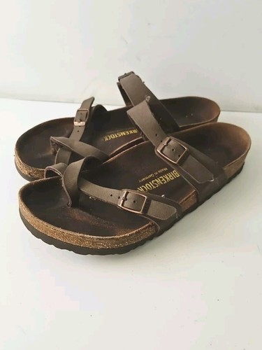 Birkenstock Mayari Sandals Mocha Size 39 - L8 -M6 250 | eBay