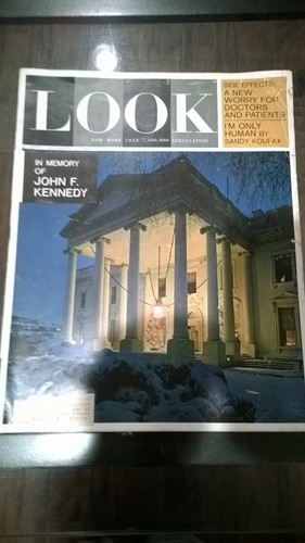 Look Magazine December 31, 1963 In Memory of John F. Kennedy Vintage | eBay