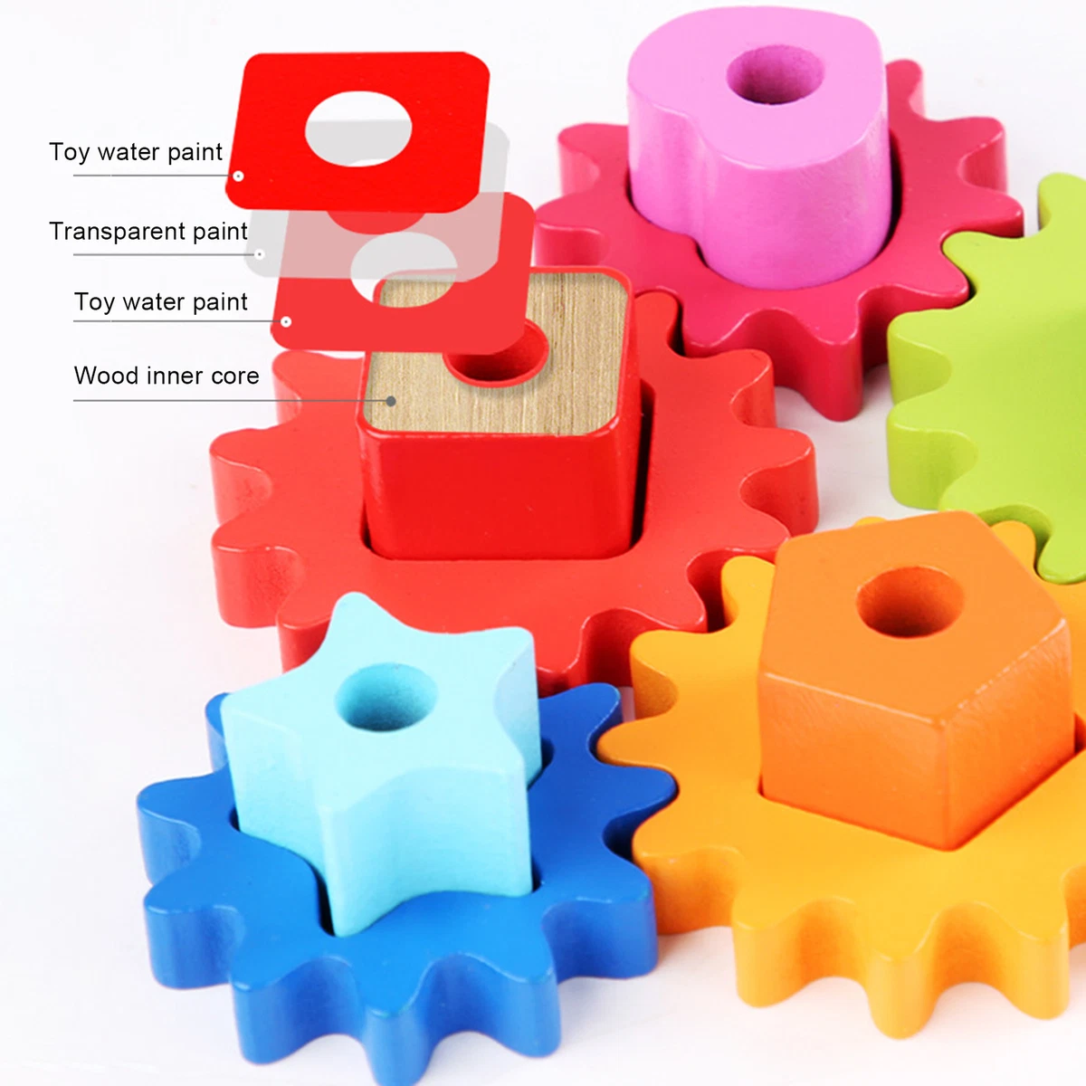 Plastic Gear Puzzle