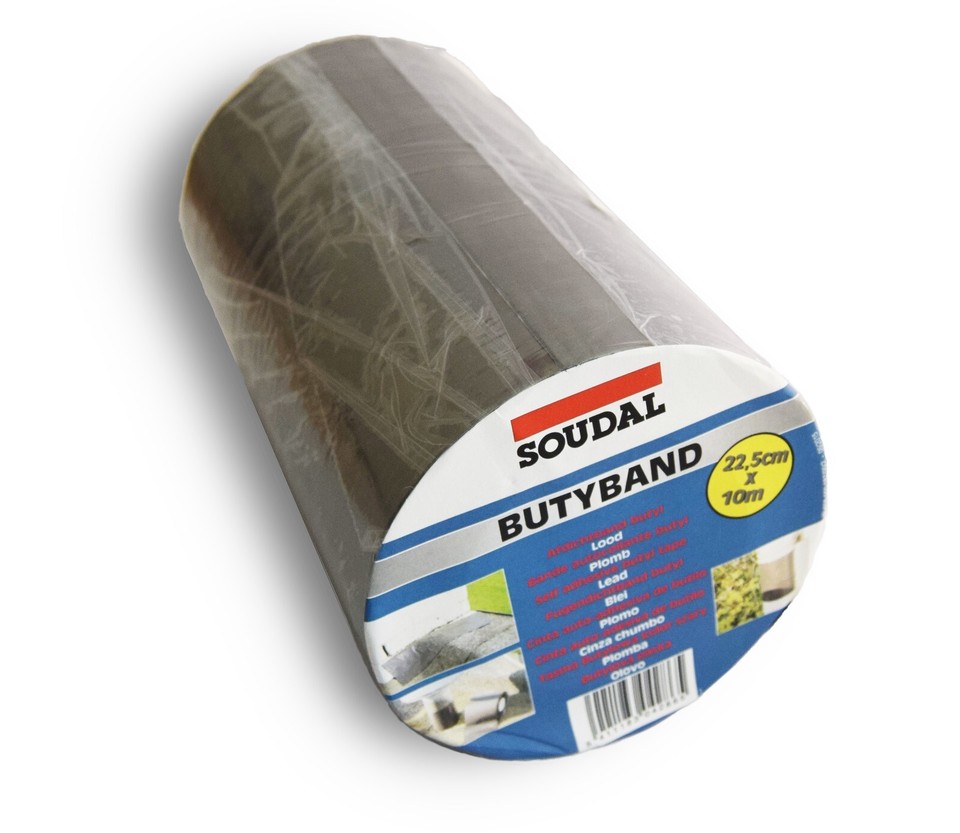 Roof Flashing Sealing Tape Soudal Butyband Butyl Flash Band Roof Repair ...