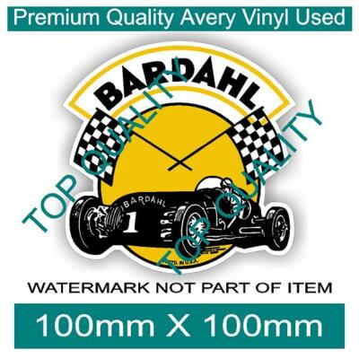 VINTAGE BARDAHL LUBES Decal Sticker for Mancave Garage Retro Toolbox ...