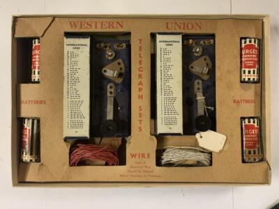 Western Union De Luxe Radio-Telegraph Signal Set S. B. Manufacturing ...