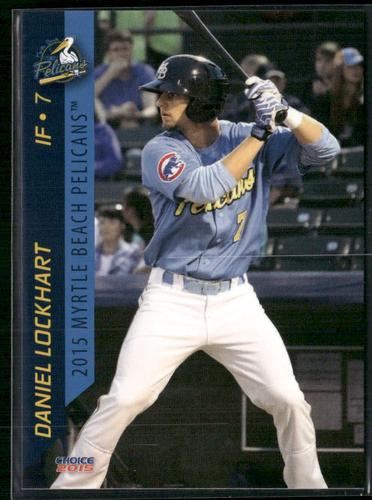 Daniel Lockhart 2015 Myrtle Beach Pelicans Team Set | eBay