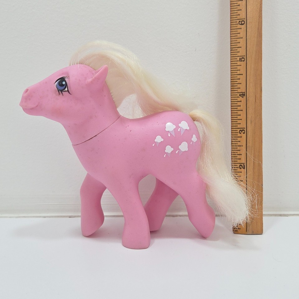 Vintage 1984 My Little Pony G1 Lickety Split Hasbro Pink W/ Ice Cream ...